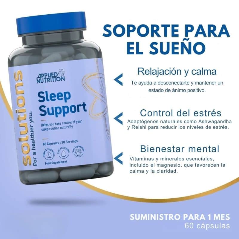Sleep Support Capsules (relajación) – 60 cápsulas Costa Rica - FitMart